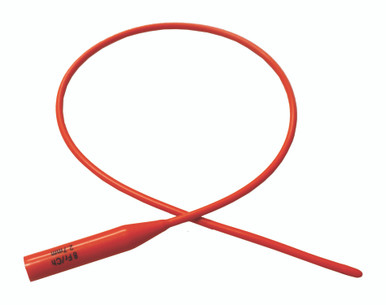 Red Rubber Catheter