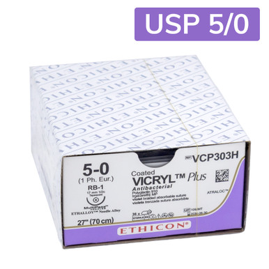 Vicryl / Vicryl Plus USP 5/0 - ZebraVet