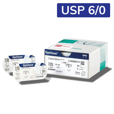 Optilene USP 6/0 - ZebraVet
