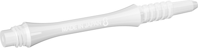 Target 8 Flight Slim White 26mm Fixed Shaft