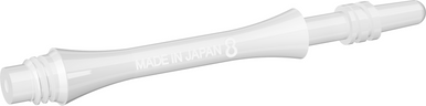 Target 8 Flight Slim White 26mm Spin Shaft