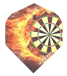 iFlight Flaming Dartboard Dart Flights | Standard | Ruthless