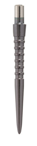 Target "Storm" Steel Replacement Points | Grooved, Black, 30mm | 108271