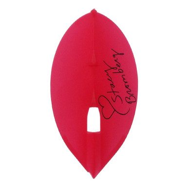 L-Style L2Pro Stacy Bromberg Teardrop Flights - Red