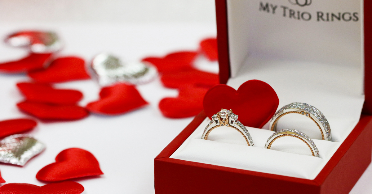 Trio Ring Sets: The Tied Together Collection - My Trio Rings