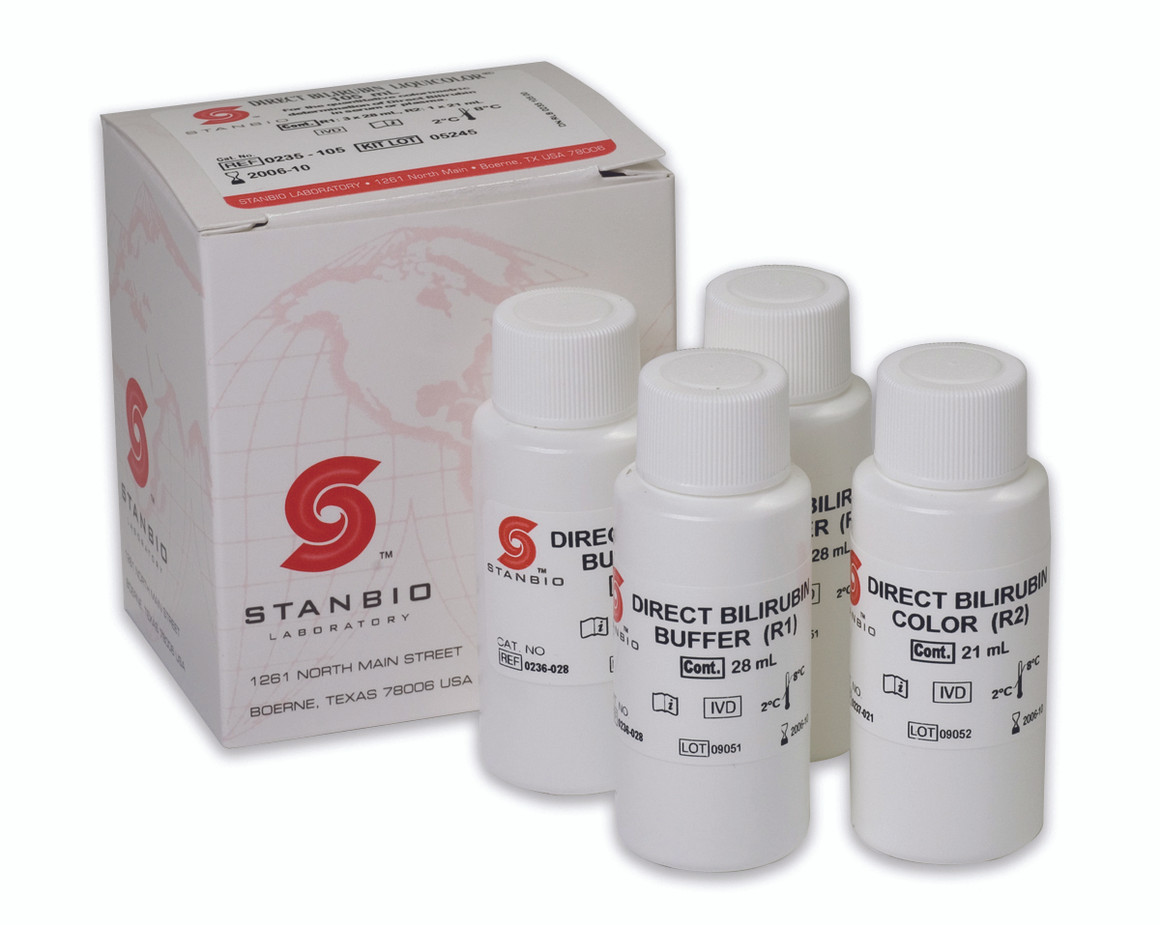 Stanbio Direct BiliRubin LiquiColor Test (DCA), 3x120mL; 1x90mL - Medex ...