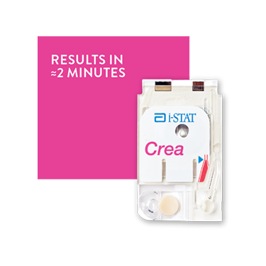 Abbott i-STAT Creatinine Test Cartridge 25/Bx - Medex Supply