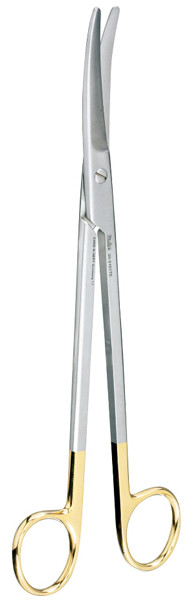 Miltex Z-Type Hysterectomy/Parametrium Scissors, 12" (30.5Cm) Slight ...