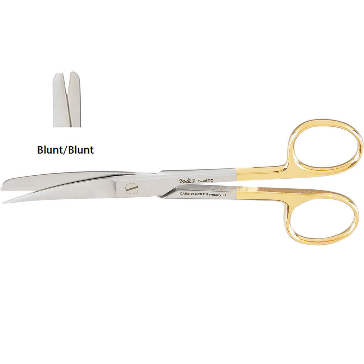 Miltex Standard Pattern Operating Scissors, Straight, 5-1/2" (14Cm ...