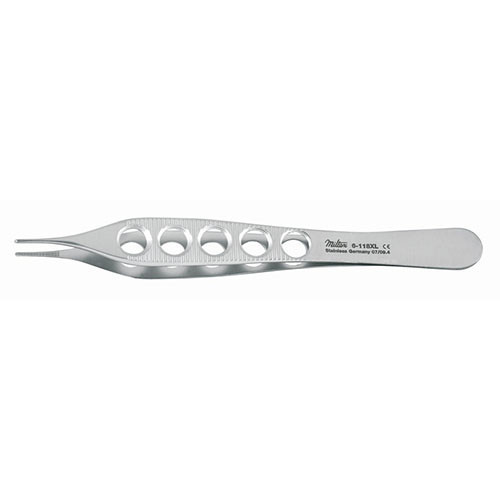 Miltex Adson Dressing Forceps, 4-3/4" (119.5mm), Fenestrated Handles, 6 ...