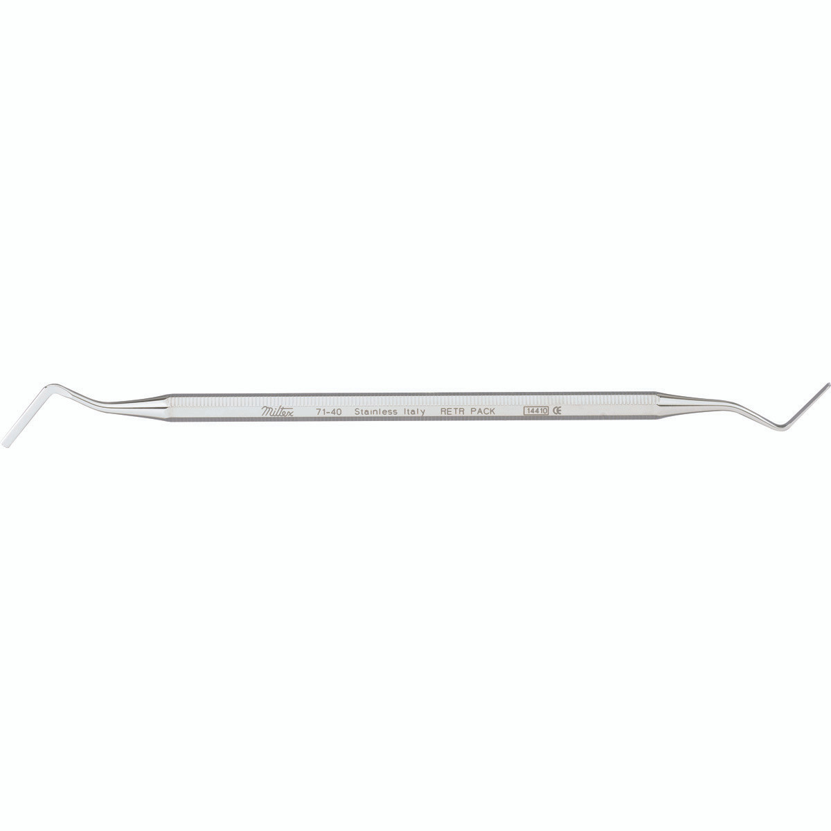 Dental Retraction Cord Packing Instrument, Serrated Ends, Octagonal ...