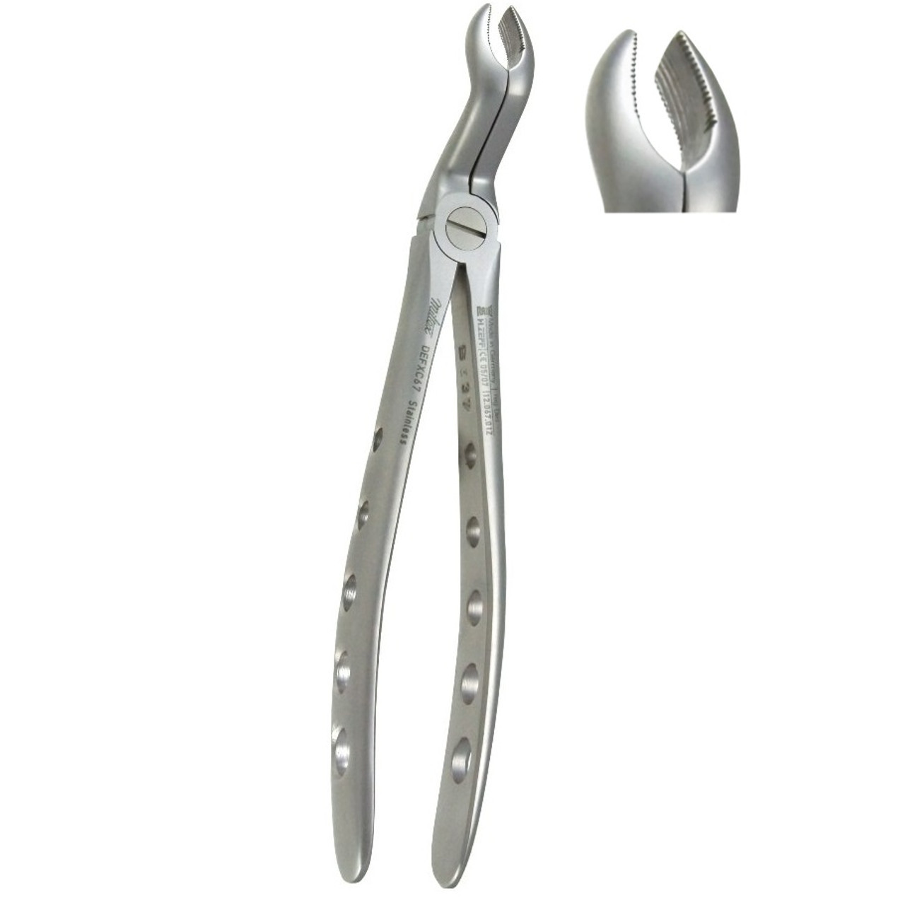 Extracting Forceps, 67, Xcision, DEFXC67 - Medex Supply