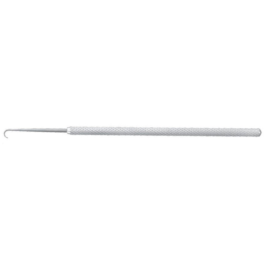 Padgett Straight Skin Hook, Large, Sharp, Aluminum Handle, Length= 6 ...