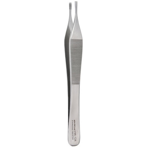 Brown-Adson Tissue Forceps, 4-7/8, 7X7 Teeth, V96-124 - Medex Supply