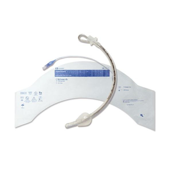 Cuffed Endotracheal Tube TaperGuard Curved 7.0 mm Adult Murphy Eye ...