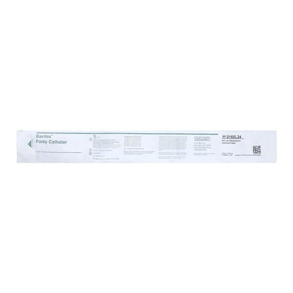 Lubricath 2-Way Foley Catheter Short Round Tip Silicone Coated 24Fr 5cc ...