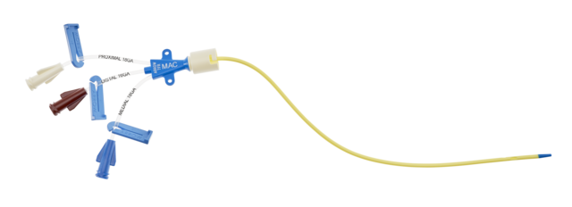 Three-Lumen CVC for use only with Arrow MAC Two-Lumen Central Venous ...