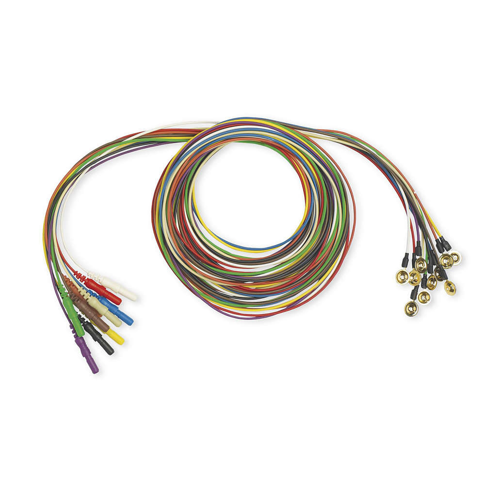 EEG/EMG/EOG, 72" gold cup, 10/pack, 1075397 - Medex Supply