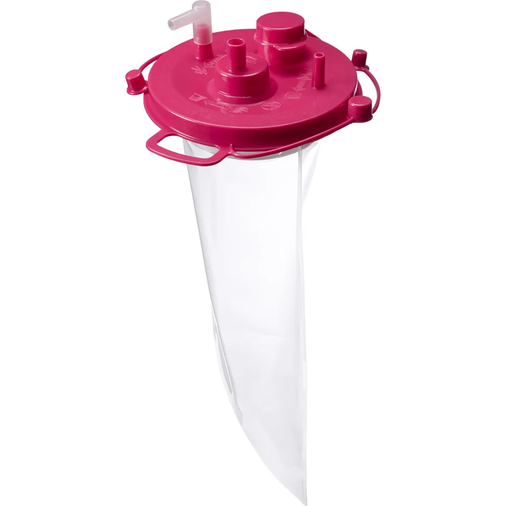Suction Canister Liner Quick-Fit 3000 mL Sealing Lid, 50/Case - Medex ...