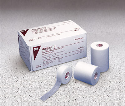3M Medipore H Soft Cloth Surgical Tape, 3 inch x 10 yard - Medex Supply