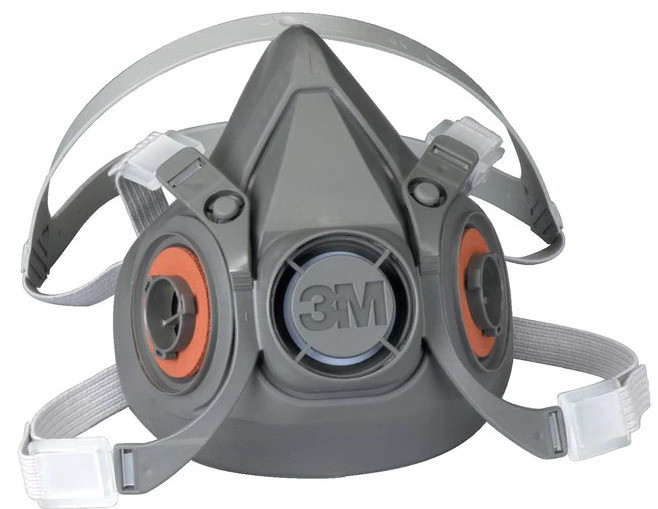 3M 6000 Series Reusable Half Facepiece, Medium - Medex Supply