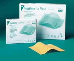 3M Tegaderm AG Mesh Dressing with Silver, 4" x 8", 5/bx - Medex Supply