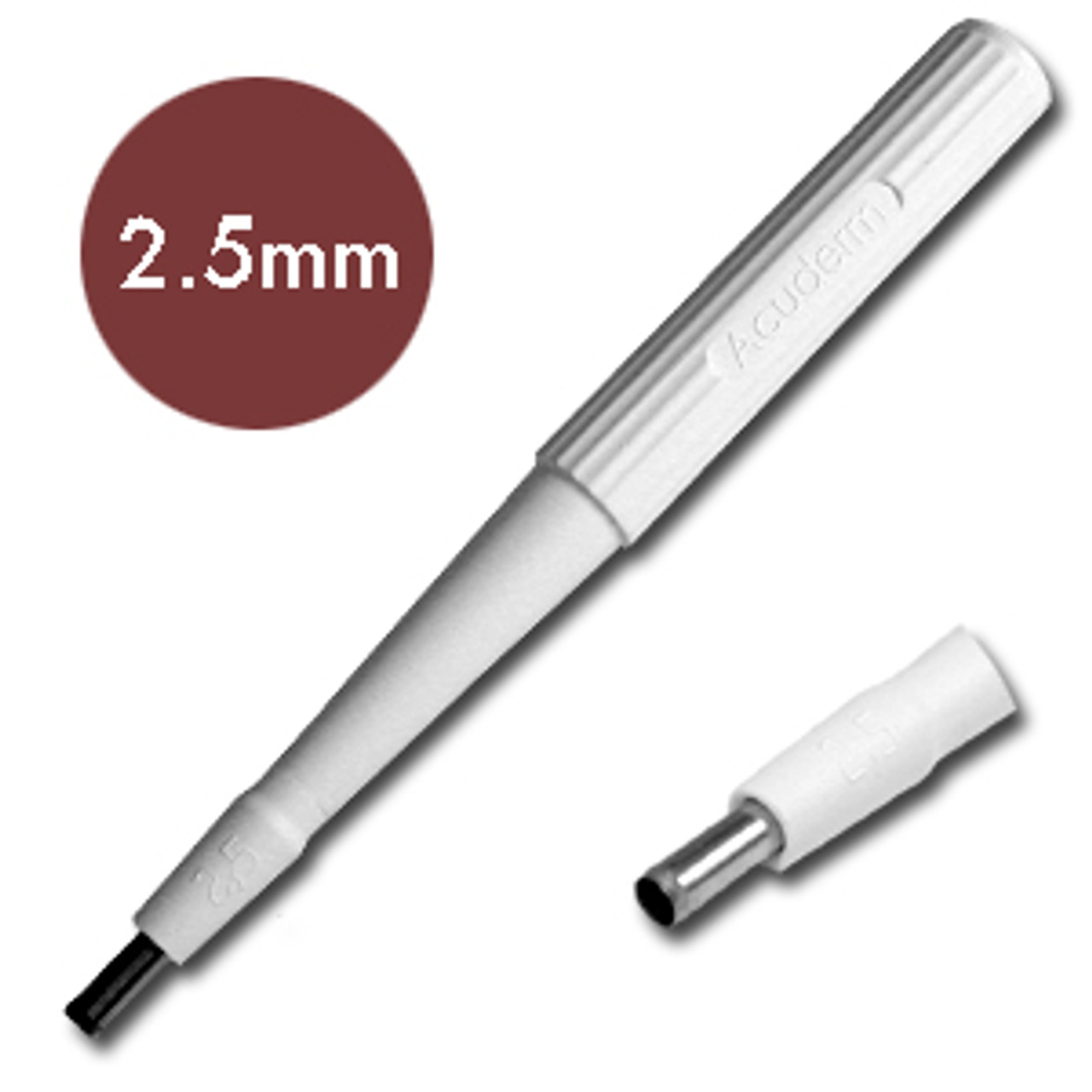 Acuderm Acu-Punch Biopsy Punch, Sterile, 2.5mm, 50/Bx - Medex Supply