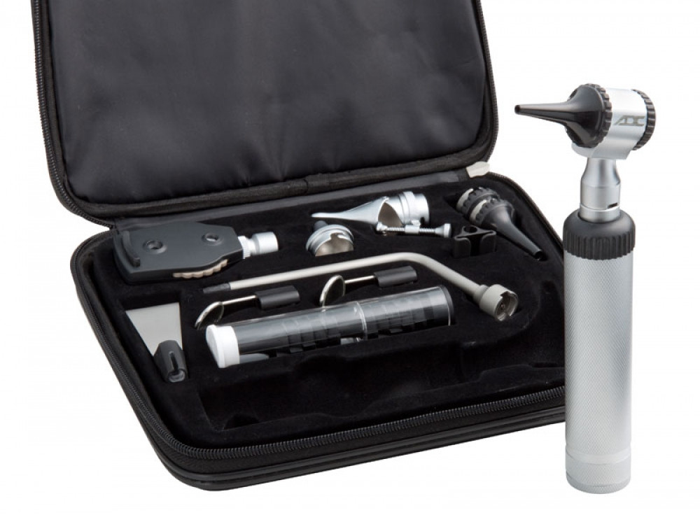 ADC Complete 2.5v Otoscope Ophthalmoscope Diagnostic Instrument Set ...