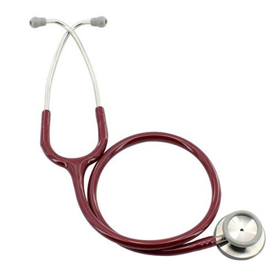 ADC ADSCOPE 603 Stainless Steel Stethoscope, Burgundy, Adult - Medex Supply