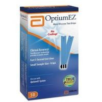 Abbott Optium EZ Blood Glucose Test Strips for Optium EZ System, 50/bx ...