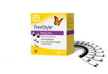 Abbott FreeStyle InsuLinx Test Strips, 50/Bx - Medex Supply