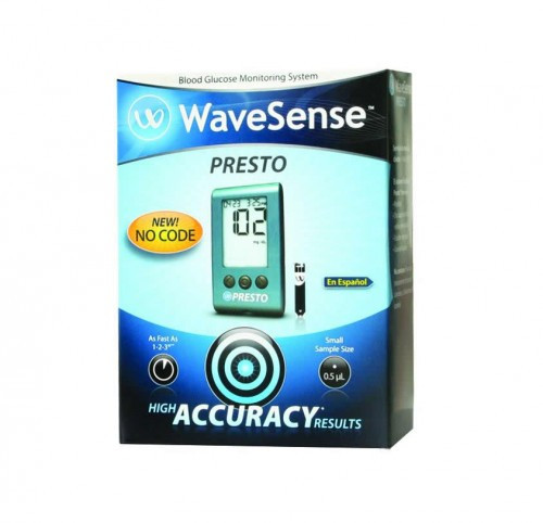 Agamatrix WaveSense Presto Blood Glucose Monitoring Kit - Medex Supply