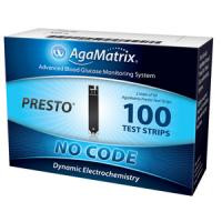 AgaMatrix Presto Test Strip (100 count) - Medex Supply