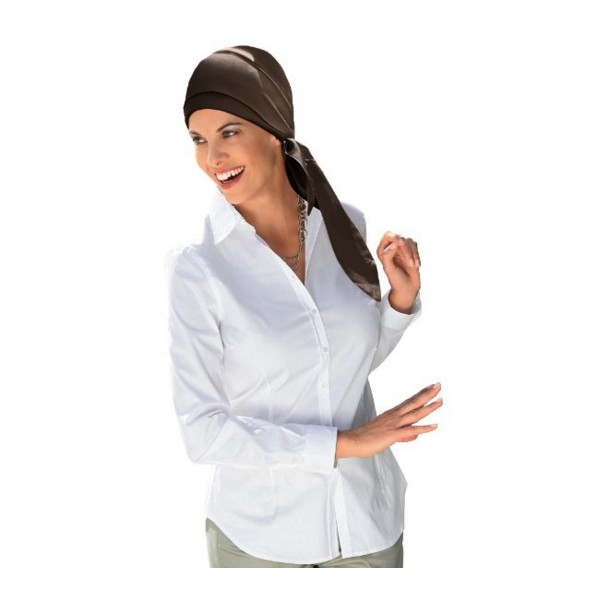 Amoena Violetta Head Scarf, Size 1, Long, Brown Ref# 5LSCO05BR - Medex ...