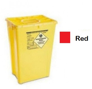 AP Medical Sharps Waste Container, Red, 12 Gallon, 8/cs - Medex Supply