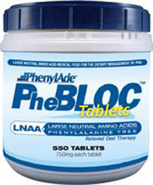 Applied Nutrition PhenylAde PheBLOC LNAA Tablet, 750mg, 3 Calories ...