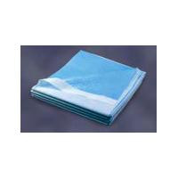 Avalon Stretcher Sheets, 1-Ply, Poly Back, 40" x 90", Blue, 50/cs ...