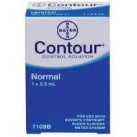 Bayer Contour Normal Control Solution, 2.5mL, 1/BX - Medex Supply