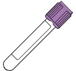 BD Vacutainer Plus Plastic Whole Blood Tube, Lavender Hemogard Closure ...