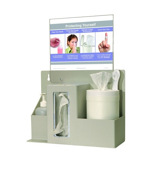 Bowman Infection Prevention Organizer, Quartz ABS plastic and Clear ...