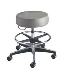 Brewer Century Series Pneumatic Exam Stool, with Round Foot Ring ...