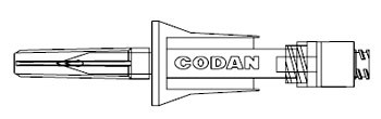 CODAN Spike with 0.2 micron air eliminating filter, SWAN-LOCK ...