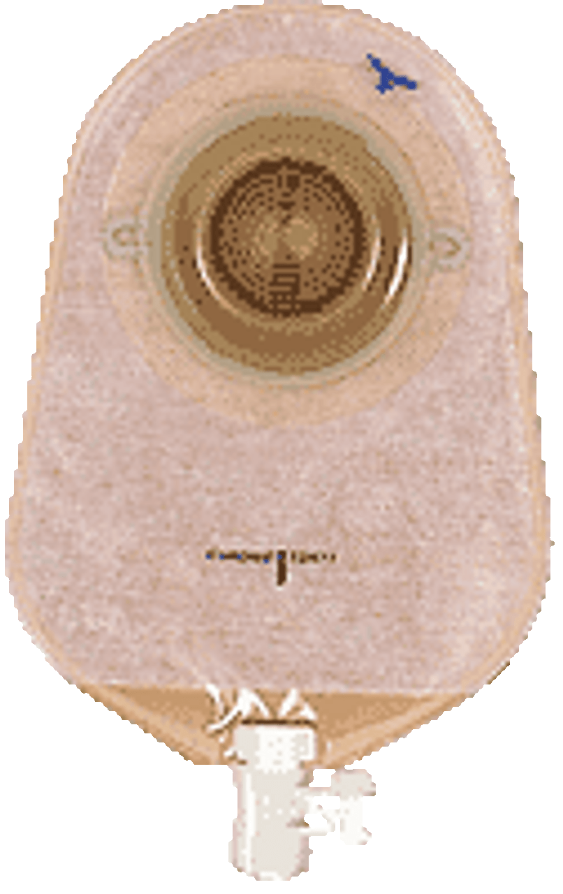 Assura One-Piece Non-Convex Extra-Extended Wear Urostomy Pouch, Opaque, 150 mL - Medex Supply