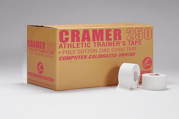 Cramer Team Athletic Tape, 1.5" x 15 yds, Black, 32/case - Medex Supply