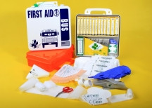Certified Safety Manufacturing School Bus Kit, Metal Box, 12/cs - Medex ...