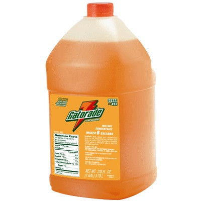 Gatorade 1 Gallon Liquid Concentrate, Orange, 4 bottles/cs - Medex Supply