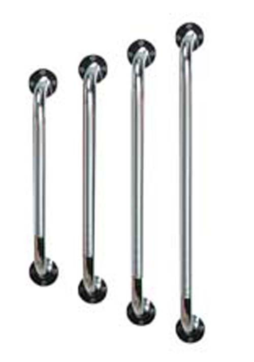 Drive Knurled Grab Bar, Chrome, 3/bx - Medex Supply