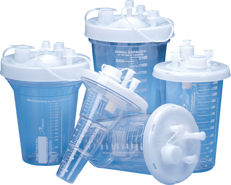 Suction Canister 1200 mL - Medex Supply