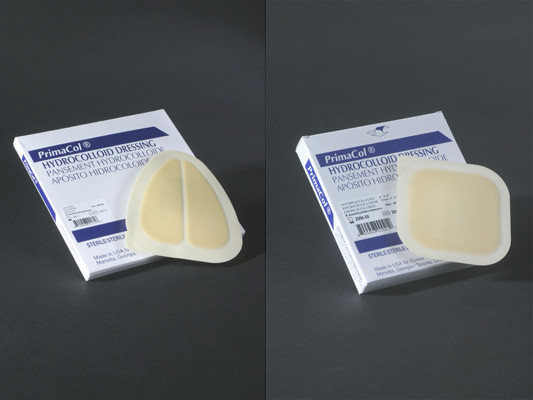 Primacol Sterile Bordered Hydrocolloid Dressings, 8"x 8" Box of 5 ...