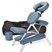 EarthLite Vortex Portable Massage Chair, Black - Medex Supply